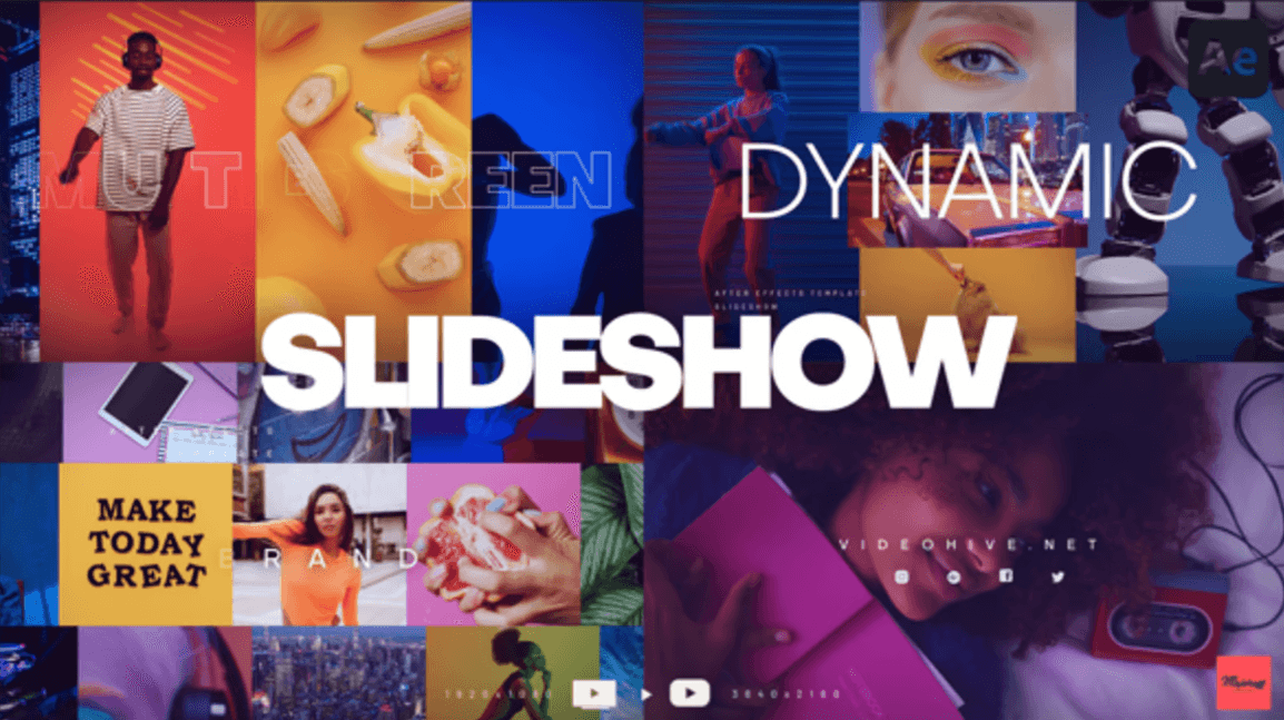 The Dynamic Slideshow | Free Slideshow for After Effects - VFX HYDRA